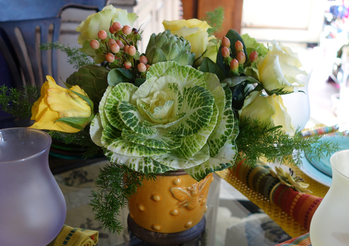 Ornamental Cabbage Fall Bouquet - PrettyFood